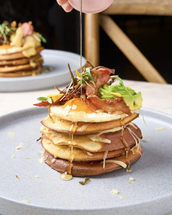 Pancake Salado y Miel de Maple | Malanga del Trópico